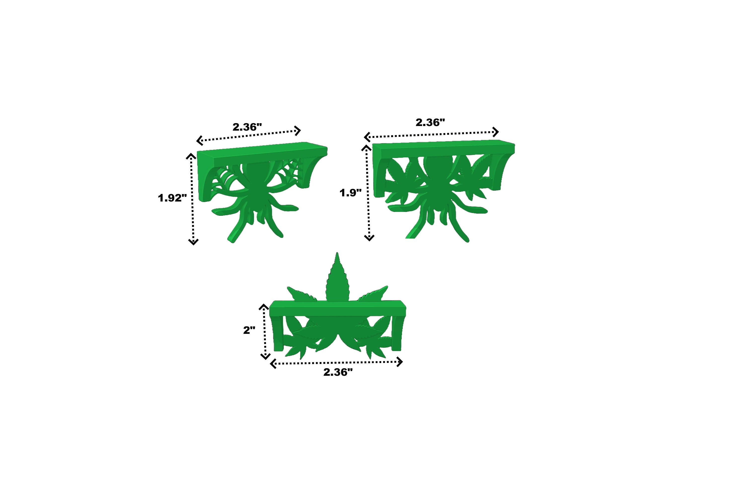 Spider Magnetic Ledge Three Styles STL File With Commercial License - Etsy