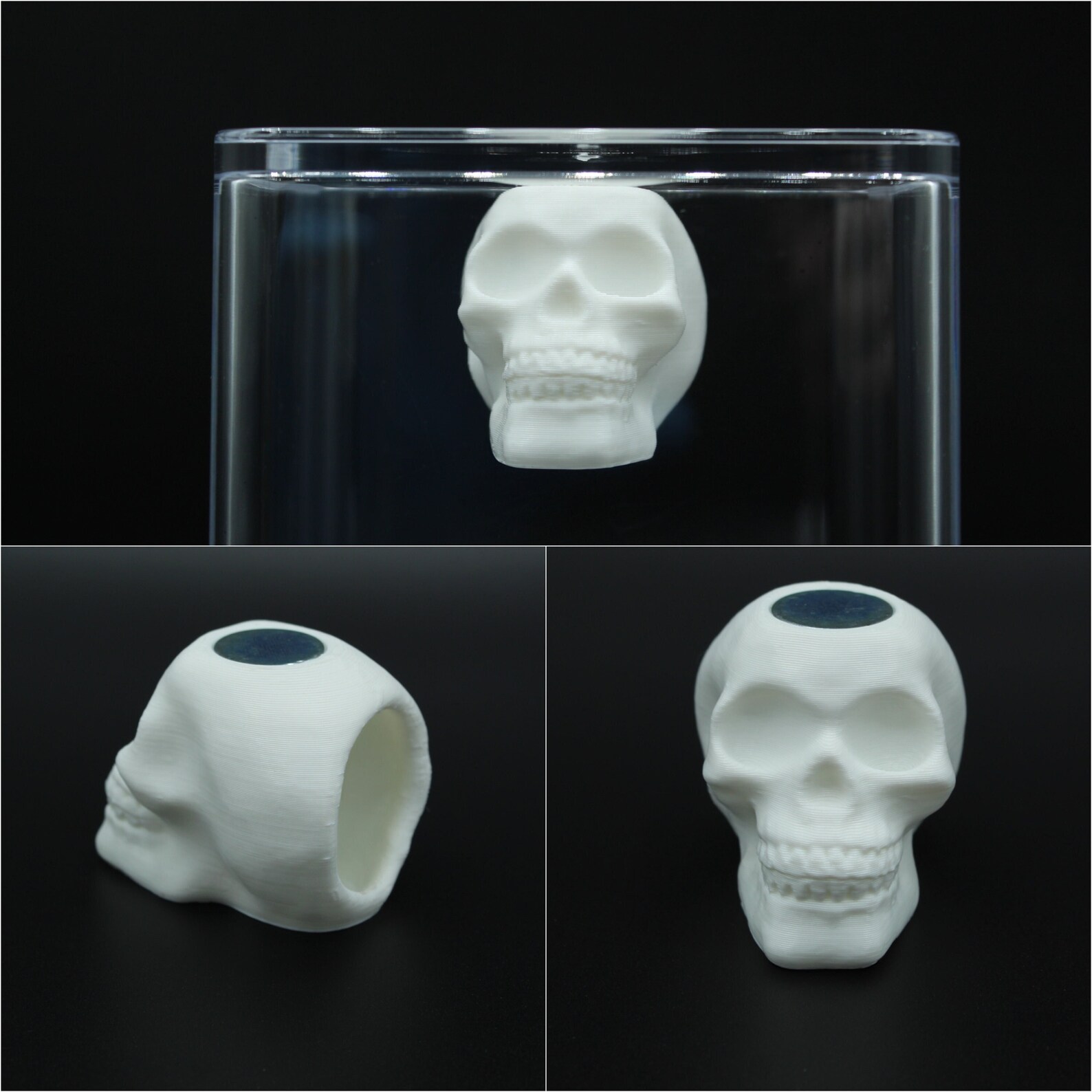 Original 3D Printed Skull Magnet Spider Hide! - Etsy