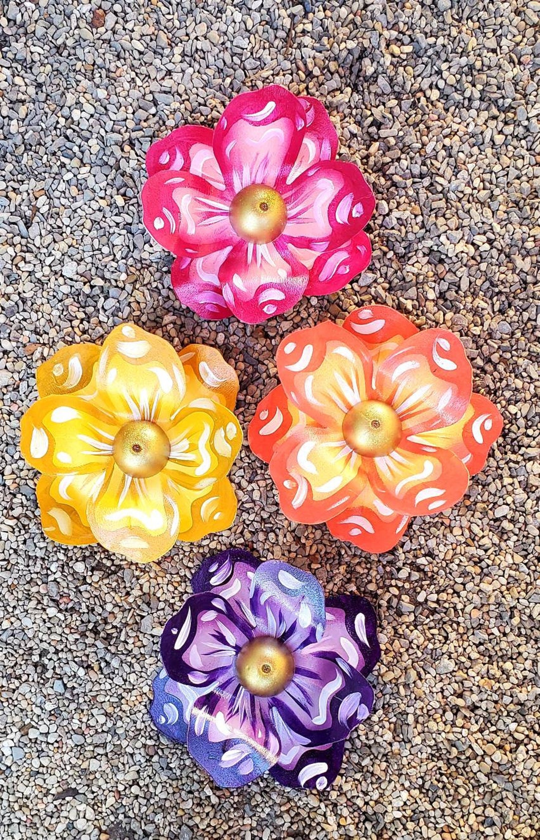 Small Float Flower Etsy