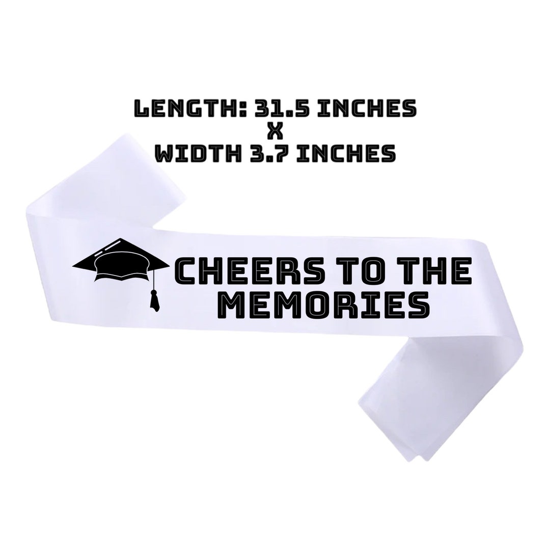 Custom Sash for Graduation 2023 Sash Senior Graduation - Etsy