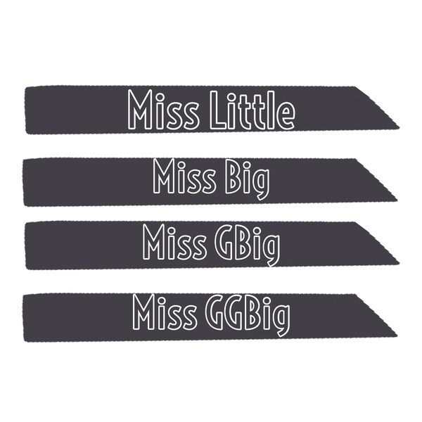 Custom Sash - Etsy