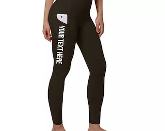 Custom Yoga Pants | Etsy