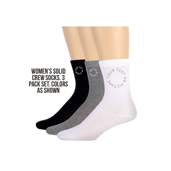 Monogrammed Socks - Etsy