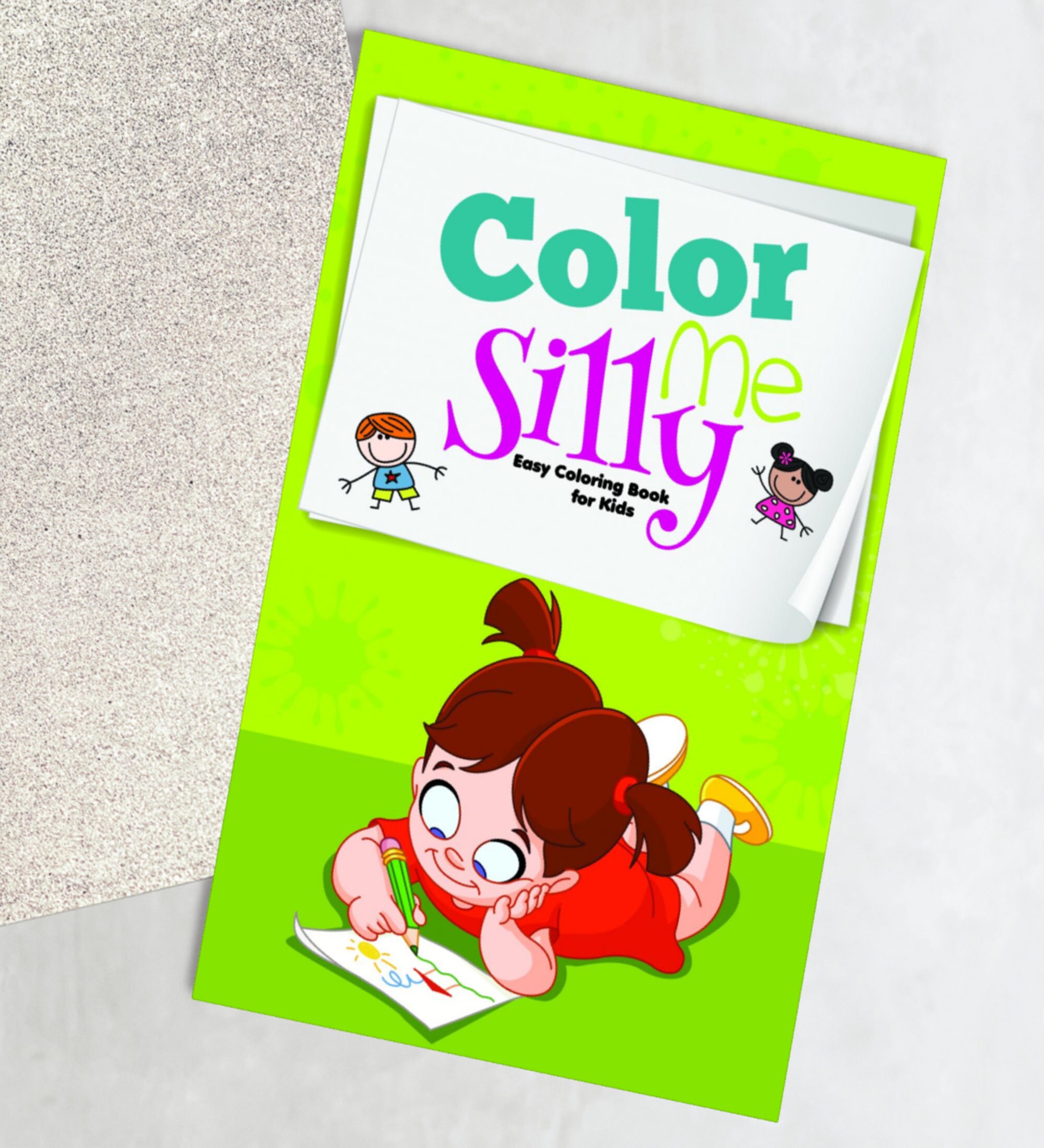 Color Me Silly Easy Coloring Book for Kids - Great for Toddlers! - Etsy