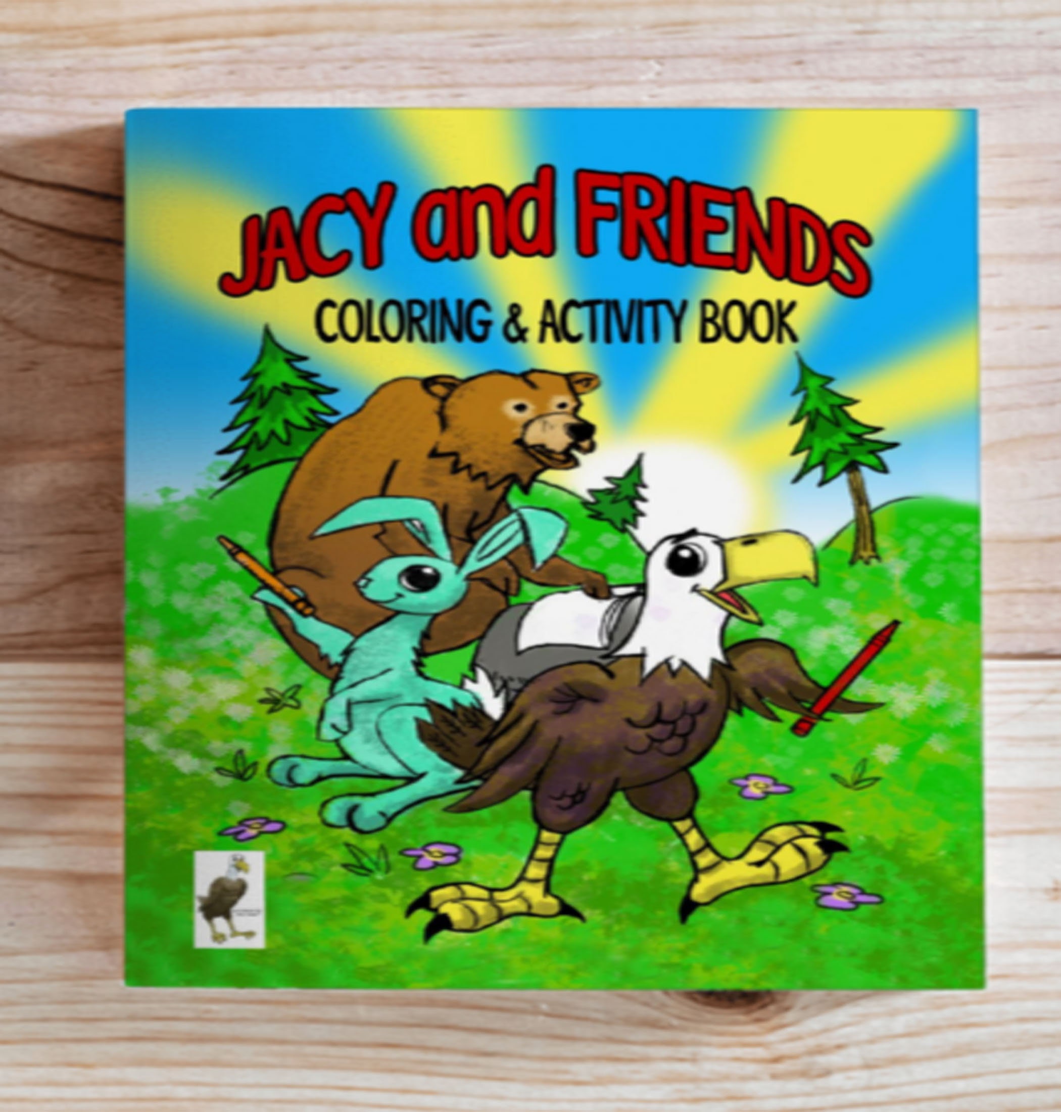 Jacy and Friends Coloring & Activity Book - Etsy UK