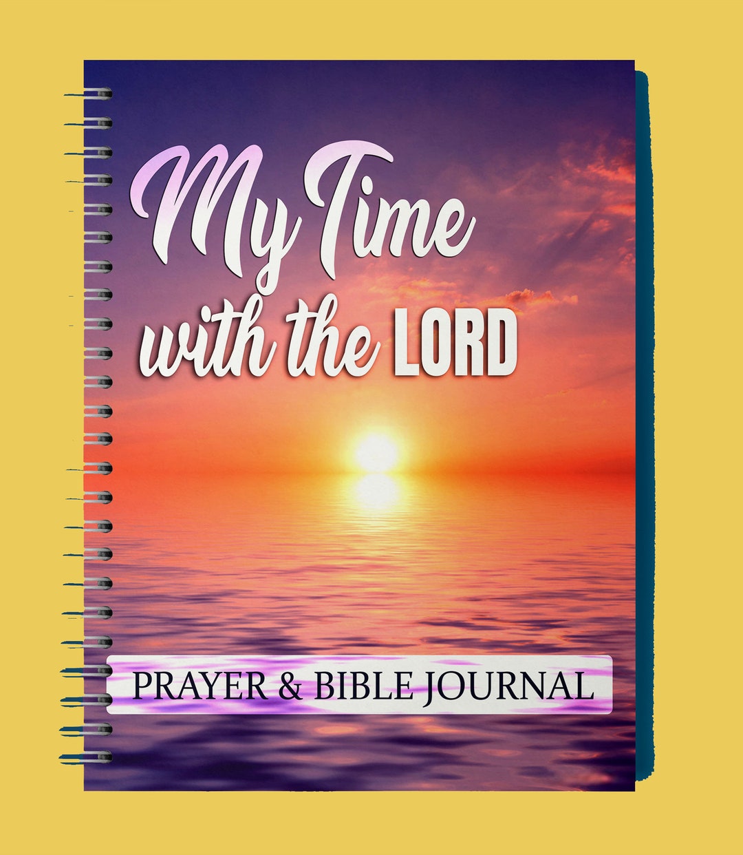 My Time With the Lord Prayer & Bible Journal - Etsy