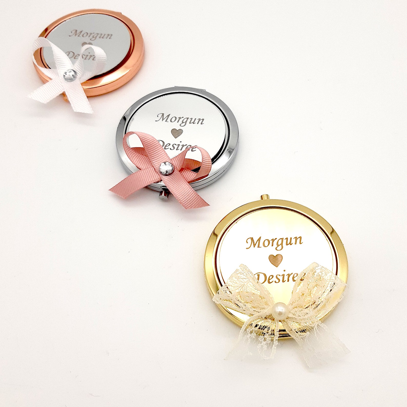 Wedding Keepsakes for Guests, Mini Hand Mirror Souvenirs for Guests ...