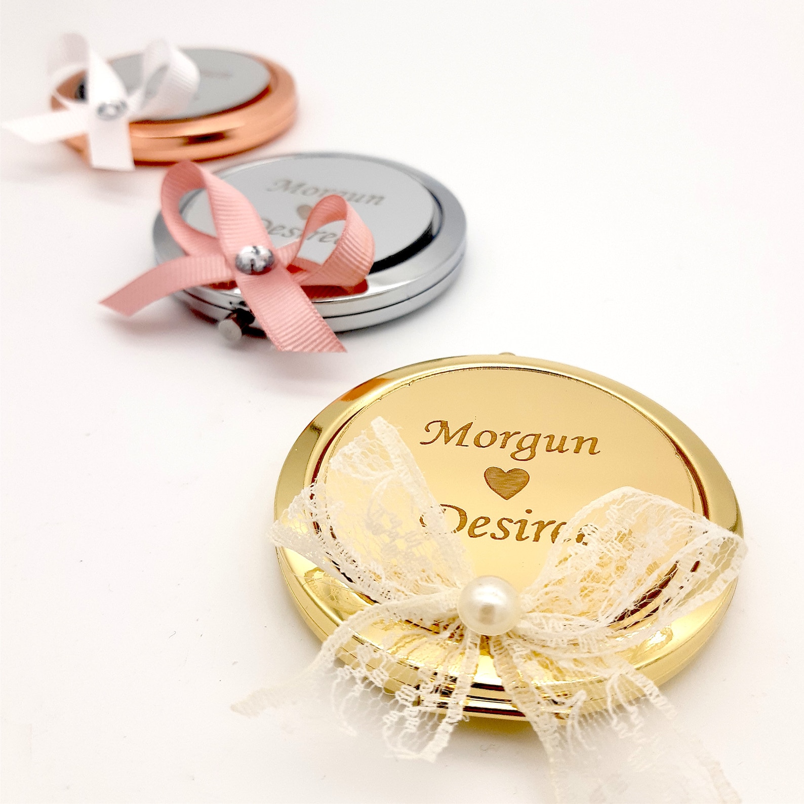 Wedding Keepsakes for Guests, Mini Hand Mirror Souvenirs for Guests ...