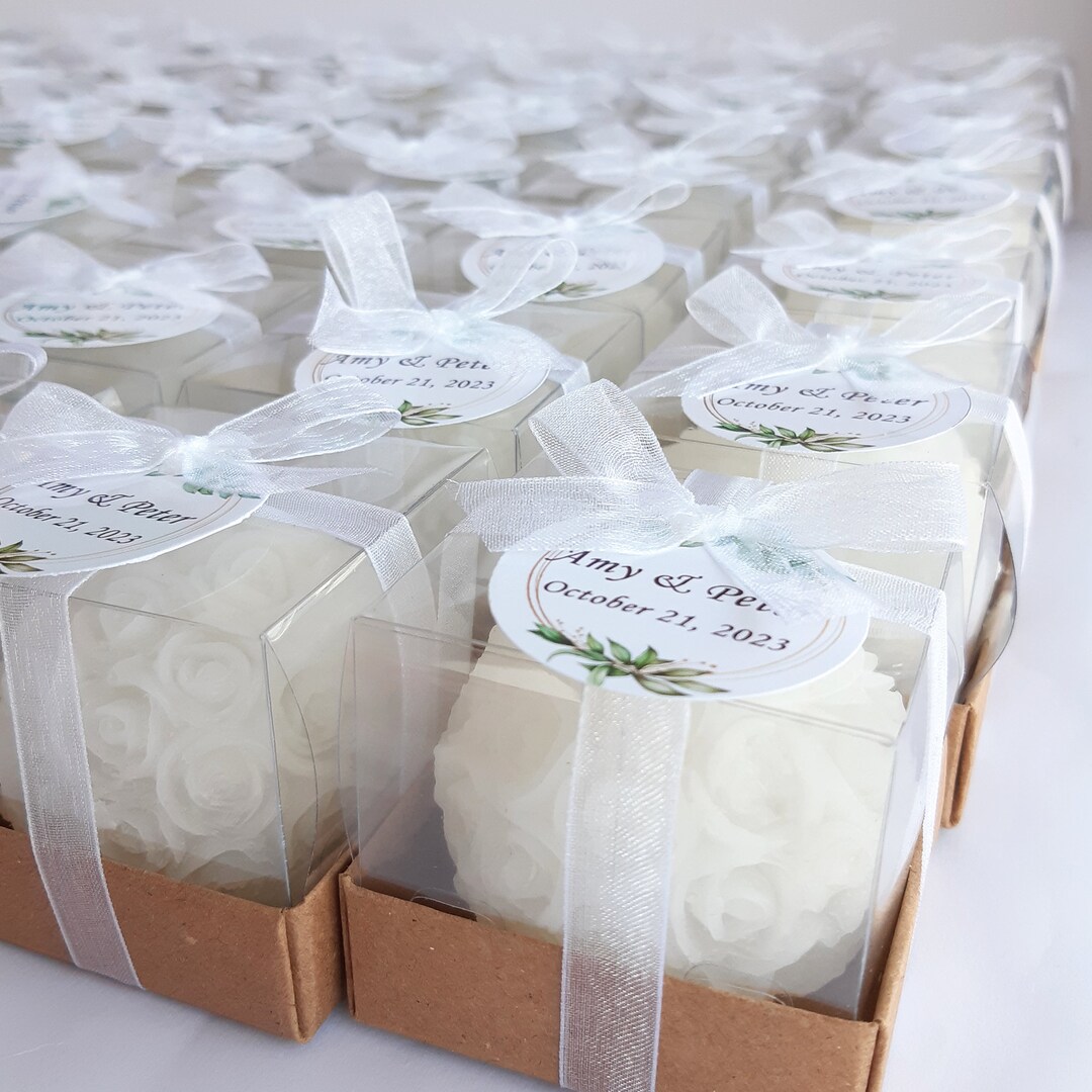 Rose Candle Favors, Birthday Party Favors,baby Shower Favors Girl ...