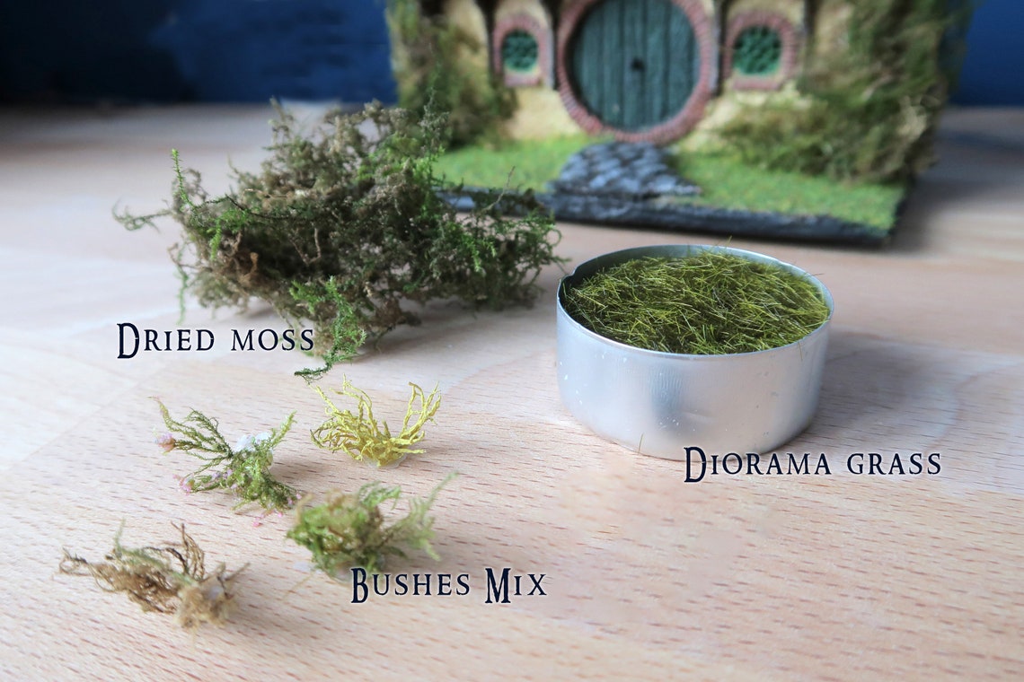 Hobbit Hole Diorama DIY Kit Hobbiton Gift Geek Creative | Etsy