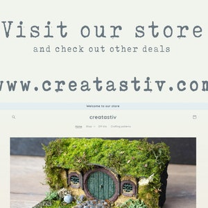 Hobbit Hole Diorama DIY Kit | Hobbiton, Gift, Geek, Creative, Fantasy ...