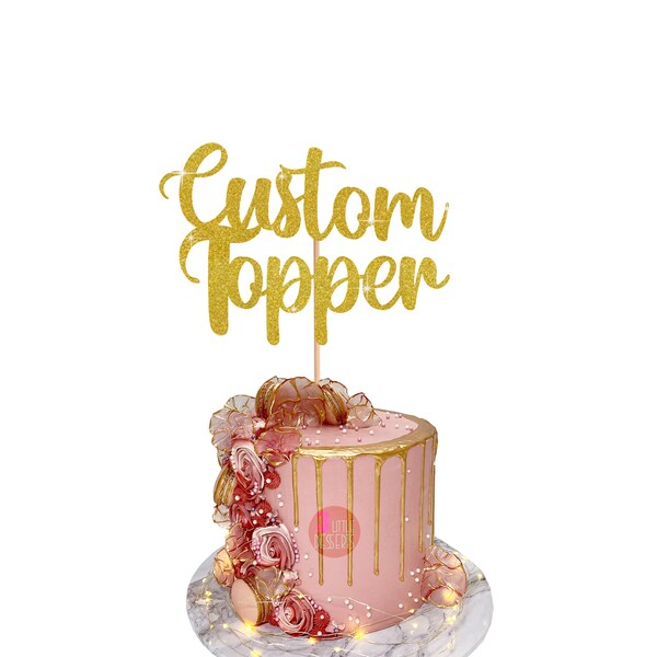 Laser Cut Cake Topper - Etsy UK