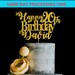 Personalised Cake Topper - Double-sided Cake Topper - Custom Glitter ...