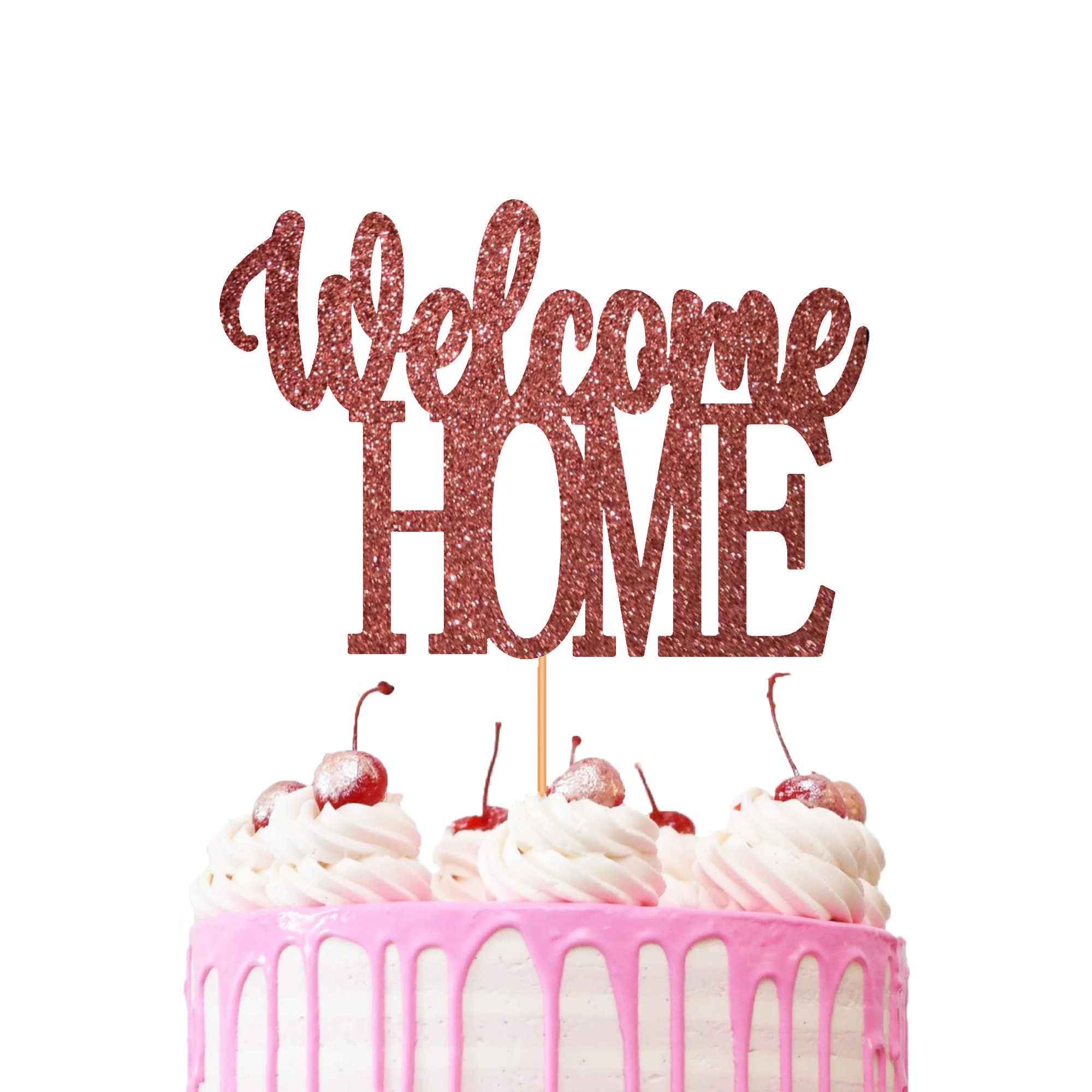 Welcome Home Cake Topper Celebration Cake Topper Baby Shower | Etsy
