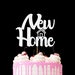 New Home Cake Topper, House Warming Cake Topper, New Home Cake Topper ...