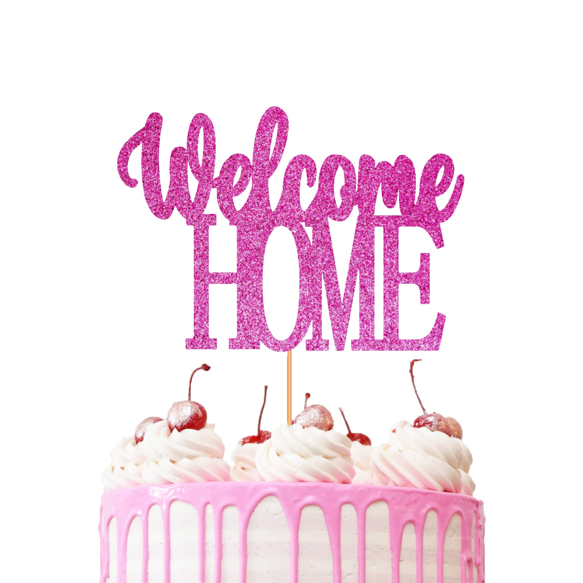 Welcome Home Cake Topper Celebration Cake Topper Baby Shower | Etsy