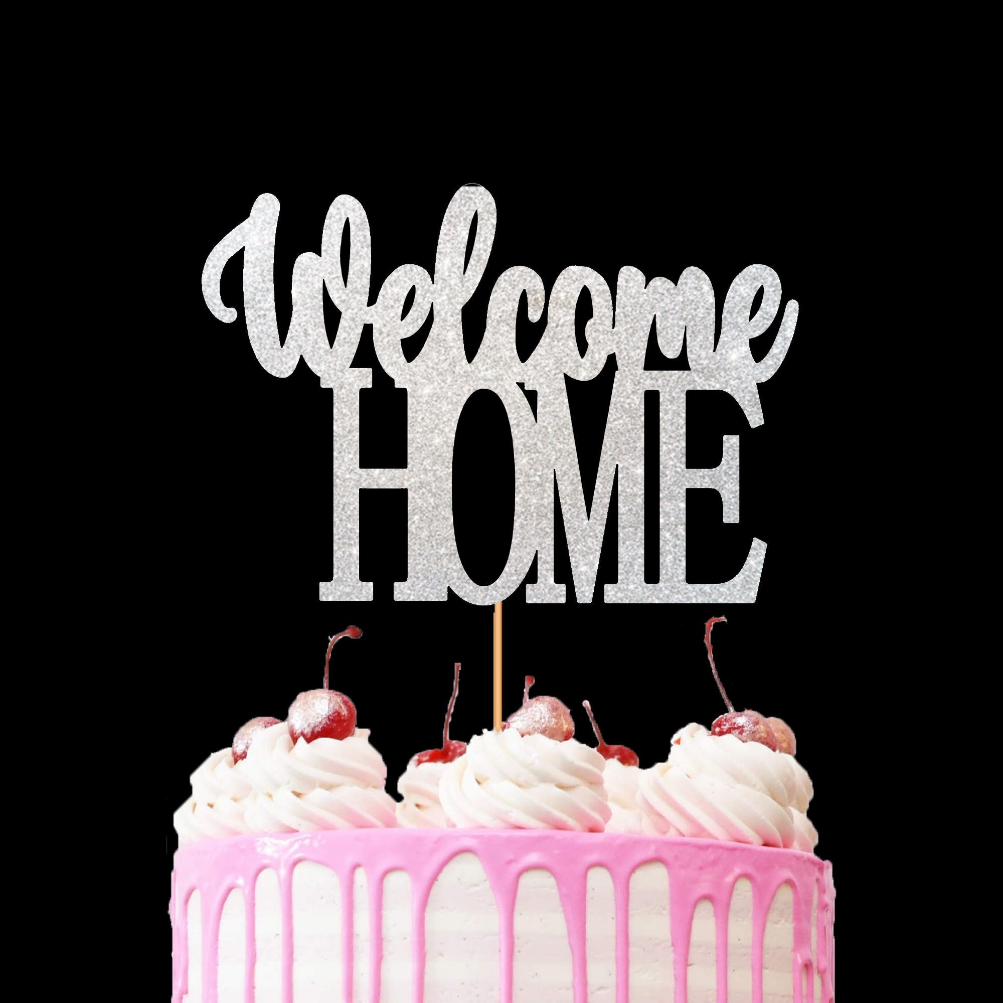 Welcome Home Cake Topper Celebration Cake Topper Baby Shower | Etsy