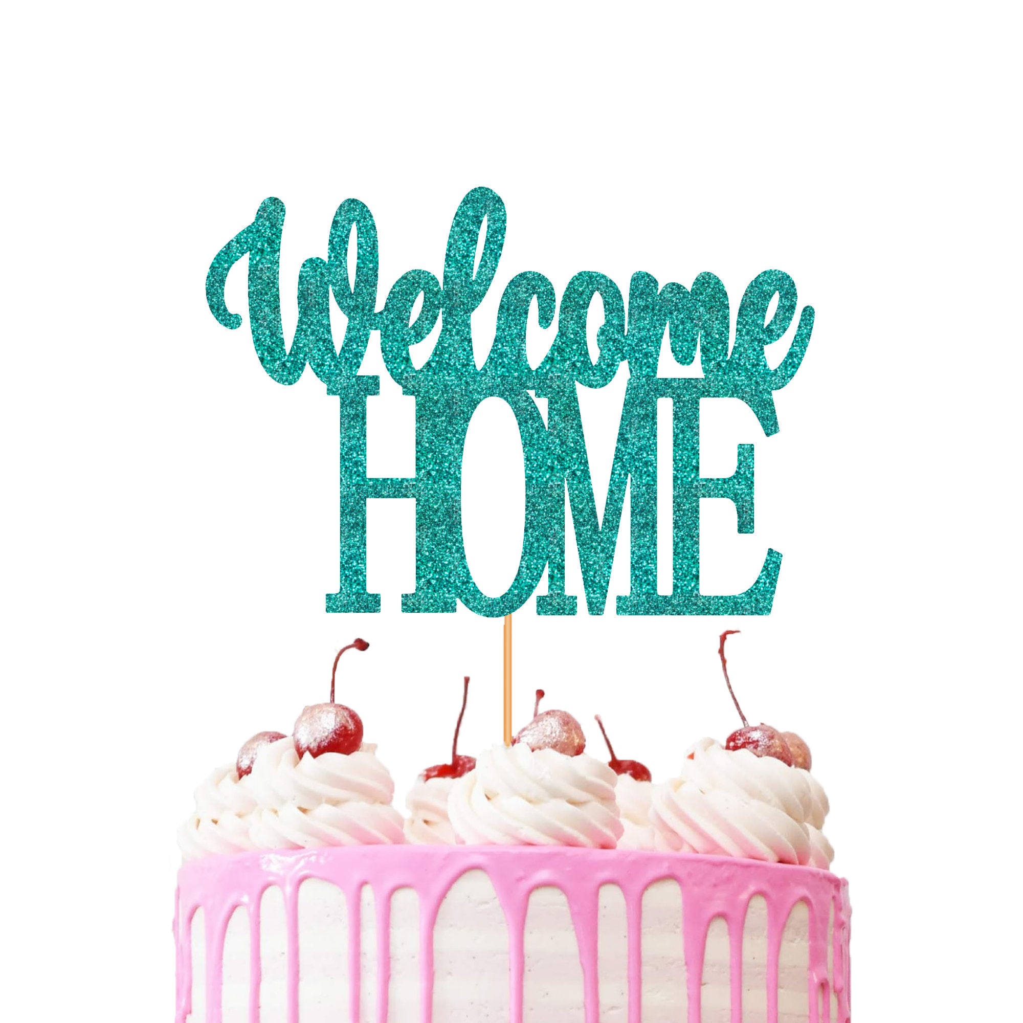 Welcome Home Cake Topper Celebration Cake Topper Baby Shower | Etsy