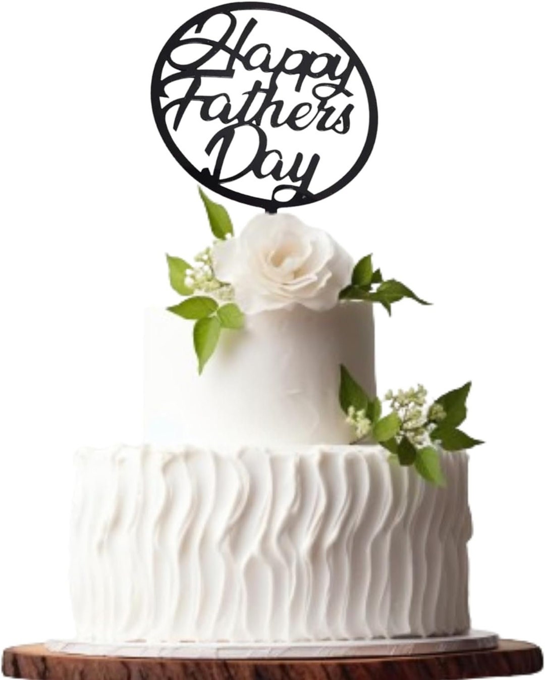Happy Fathers Day Cake Topper, Father's Day Topper, Cake Decoration ...