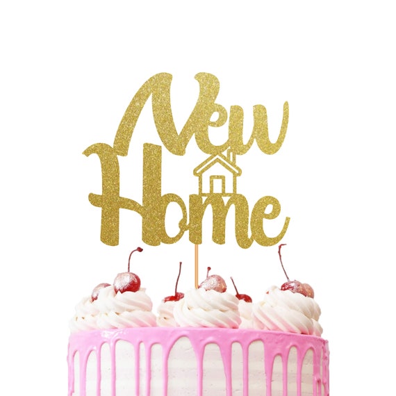 New Home Cake Topper House Warming Cake Topper New Home Cake - Etsy UK