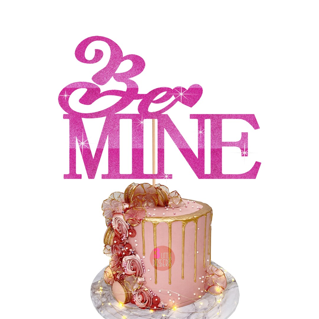 Be Mine Cake Topper | Love Cake Topper | Valentine's Day Cake Topper ...