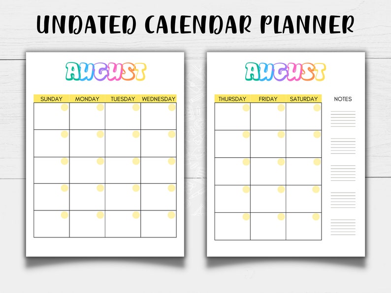 Teacher Planner Printable Lesson Planner 2022-2023 - Etsy