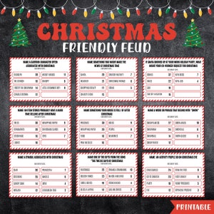 Christmas Game Bundle | Christmas Jeoparty | Friendly Feud Trivia ...