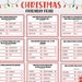 Christmas Friendly Feud Game | Christmas Trivia Game | Printable Family ...