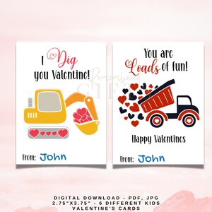 Printable Valentines Day Cards for Kids | Valentines Card | Valentines ...