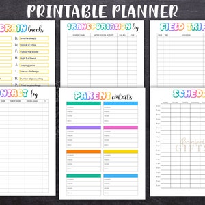 Teacher Planner Printable Lesson Planner 2022-2023 Printable Teacher ...