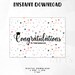 GRADUATION CARD Printable Graduation Card Congratulations Graduation ...