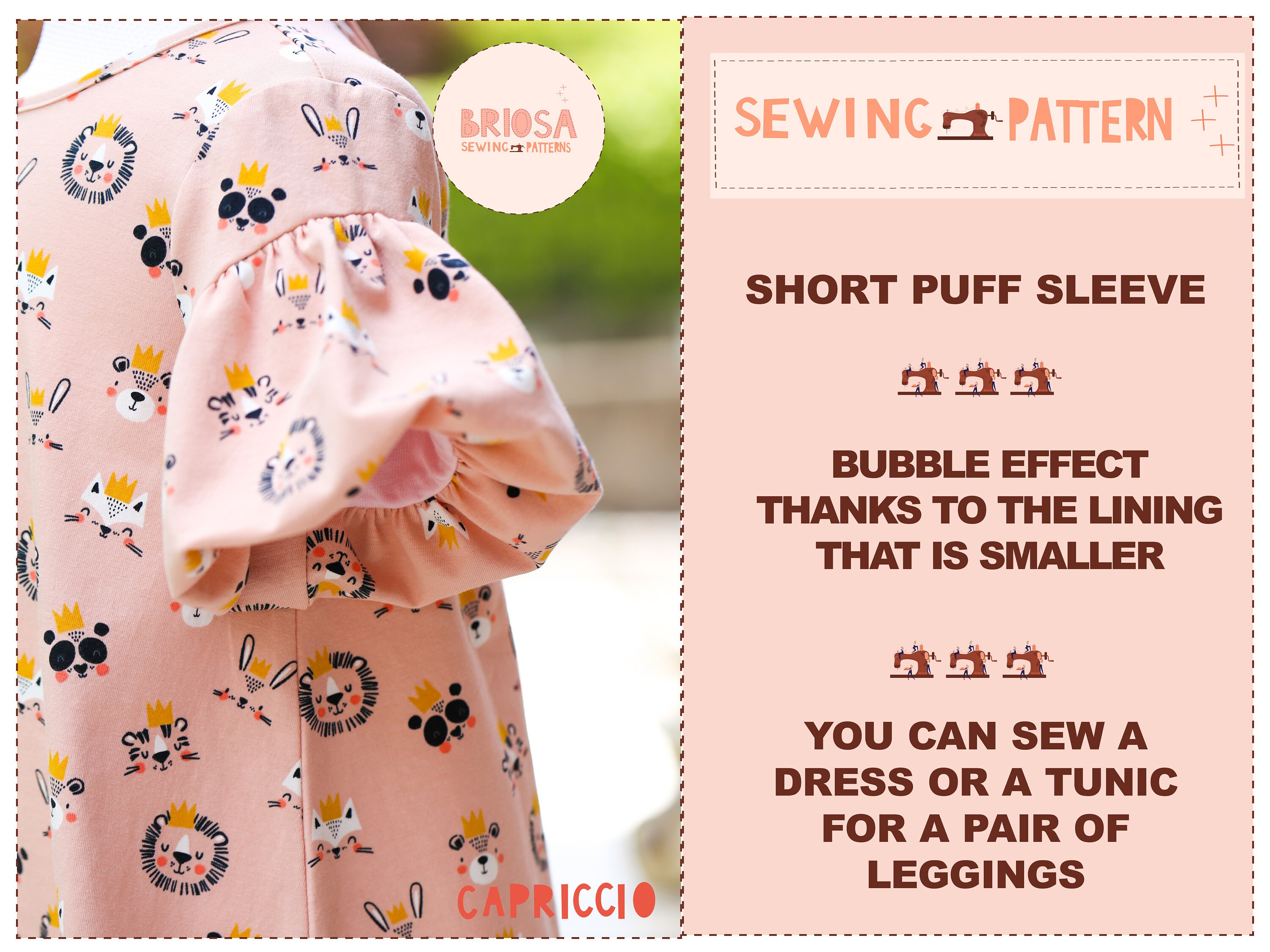 Simple A Line Dress Pattern for Girls and Toddlers, Jersey Dress Sewing ...