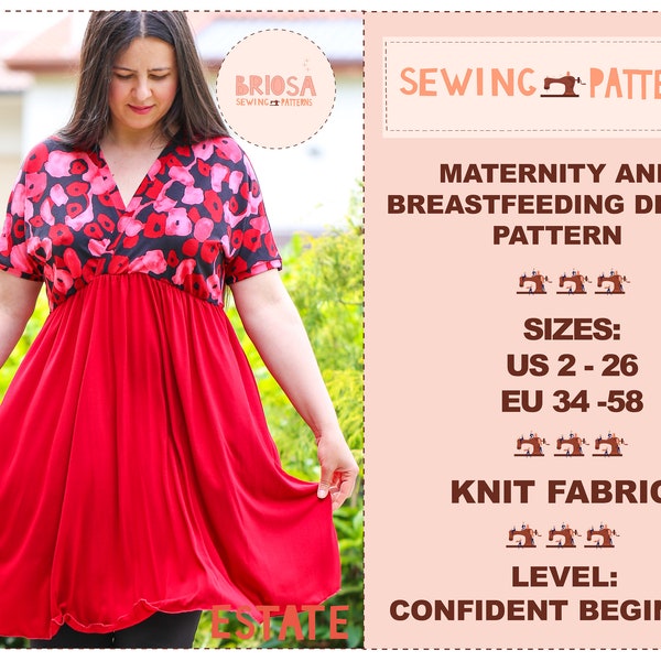 Nursing Top Pattern - Etsy