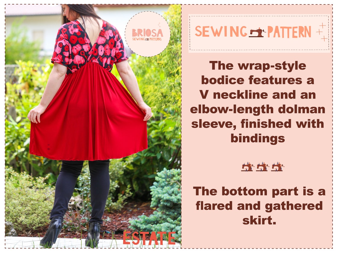 Nursing Sewing Pattern Breastfeeding Dress Pattern - Etsy