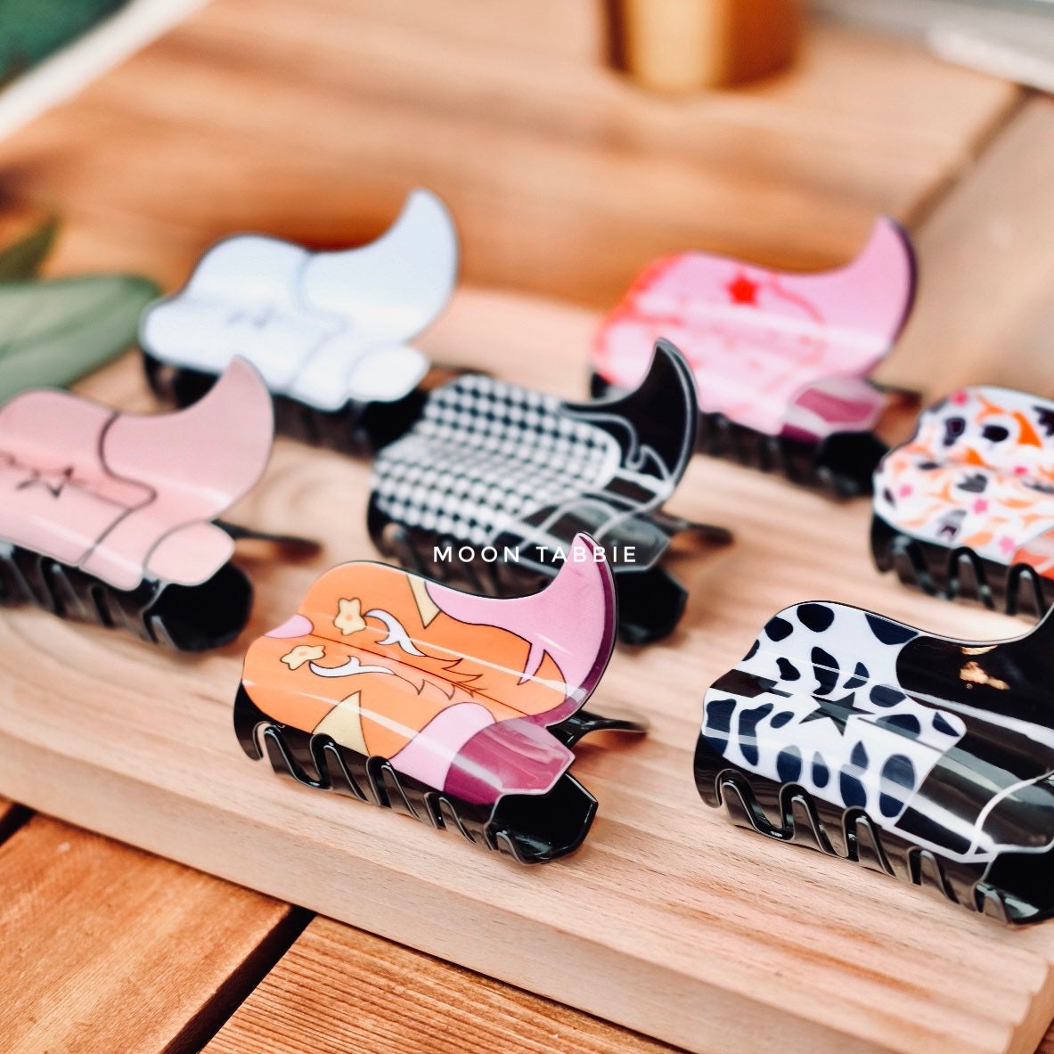 Cowboys Hair Claw, Western Hair Claw, Western Hats Hair Claw, Boot Hair ...