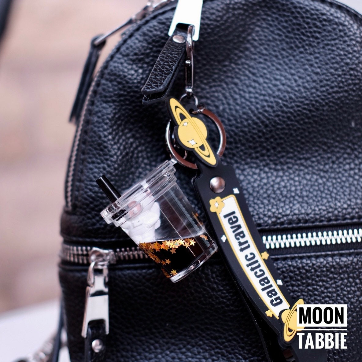 Astronaut Liquid Keychain Boba Keychain Quicksand Keychain | Etsy