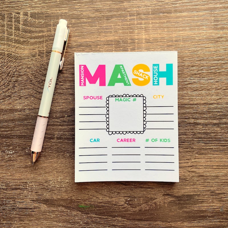 Mash Game - Etsy