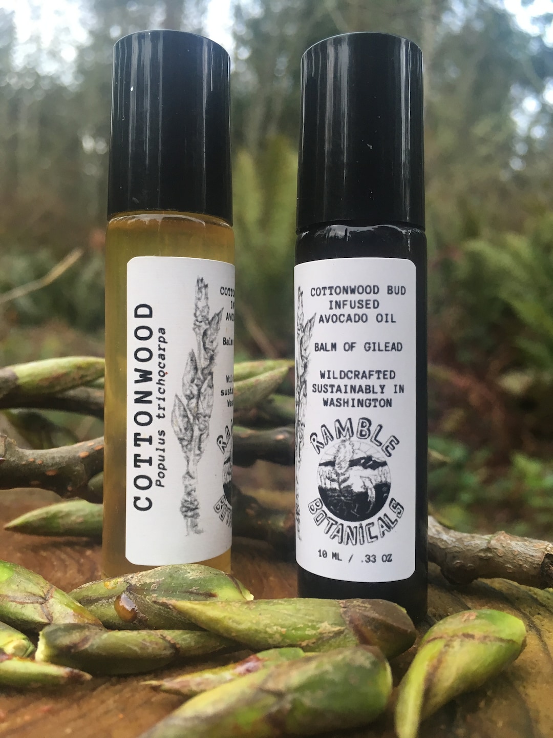 Cottonwood Bud Oil Roller - Etsy