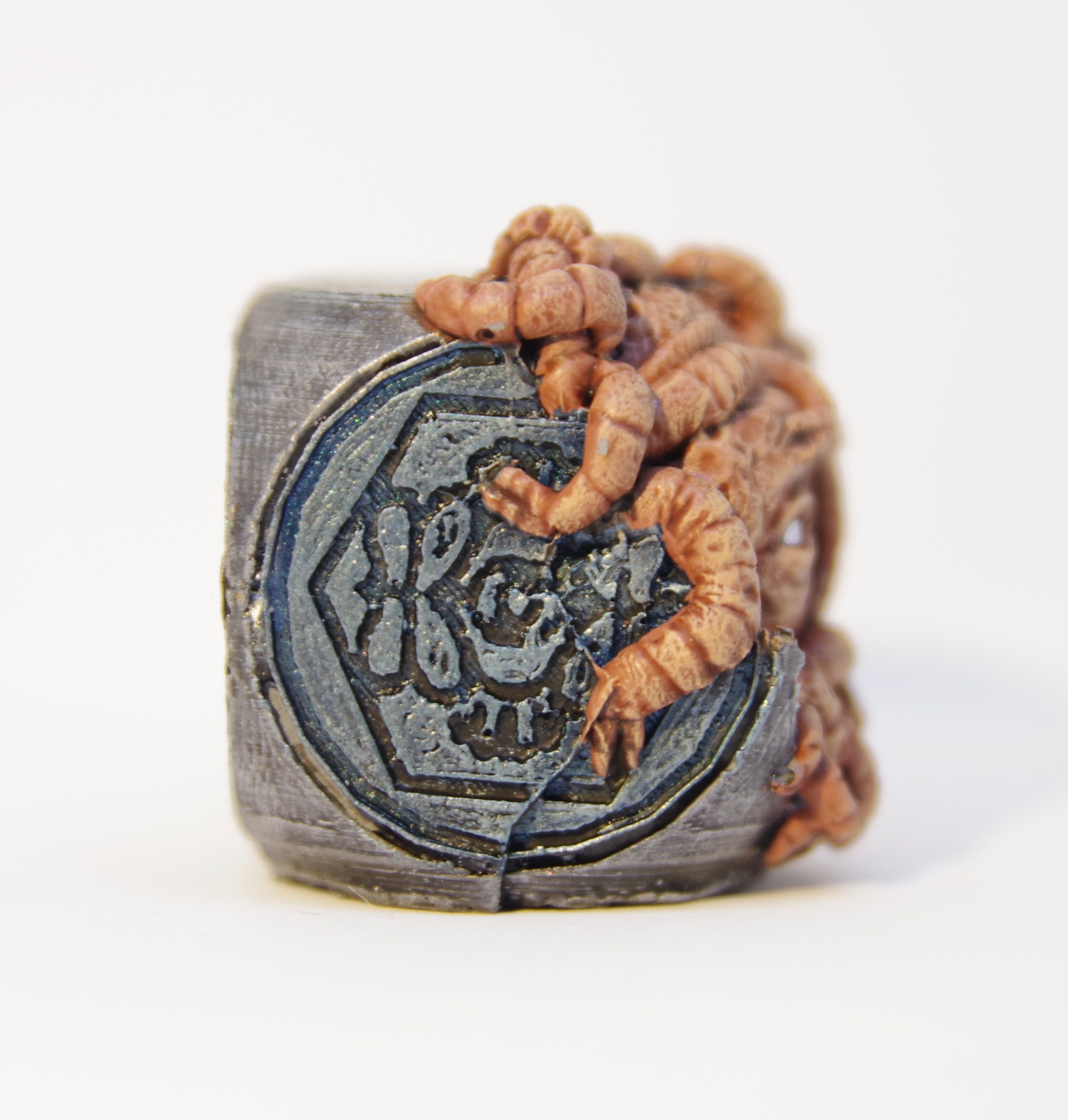 Baby Squirm Monster Resin Art Model - Etsy