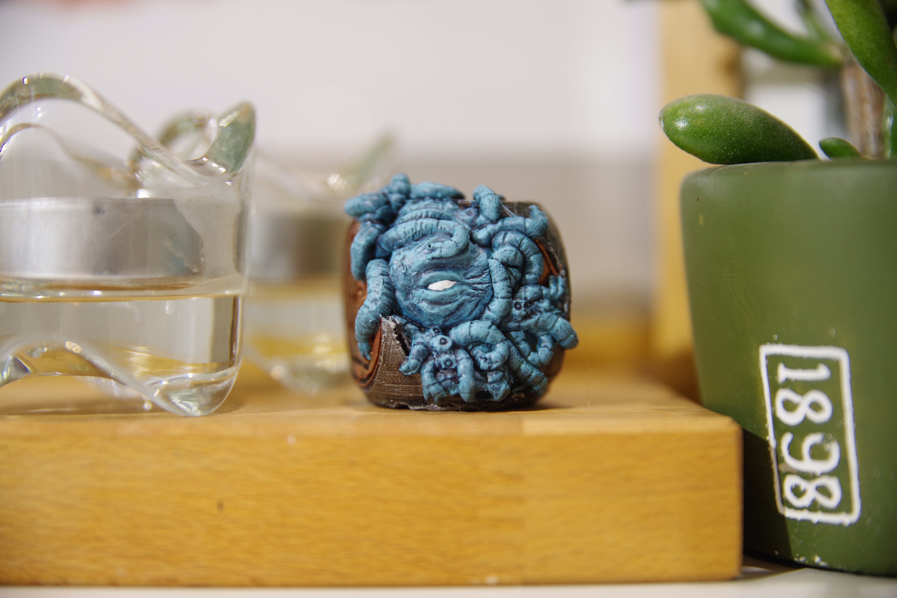 Baby Squirm Monster Resin Art Model - Etsy