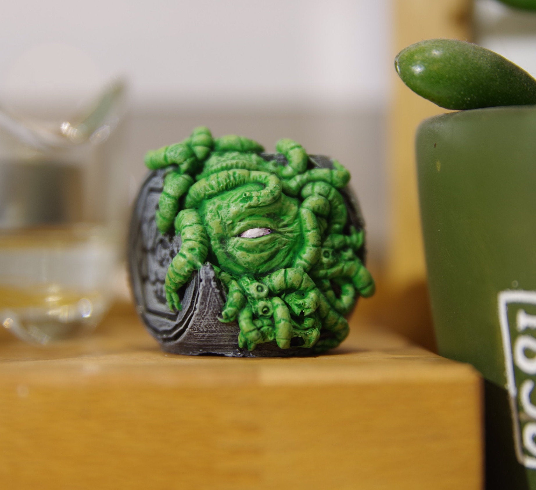 Baby Squirm Monster - Resin Art Model - Etsy