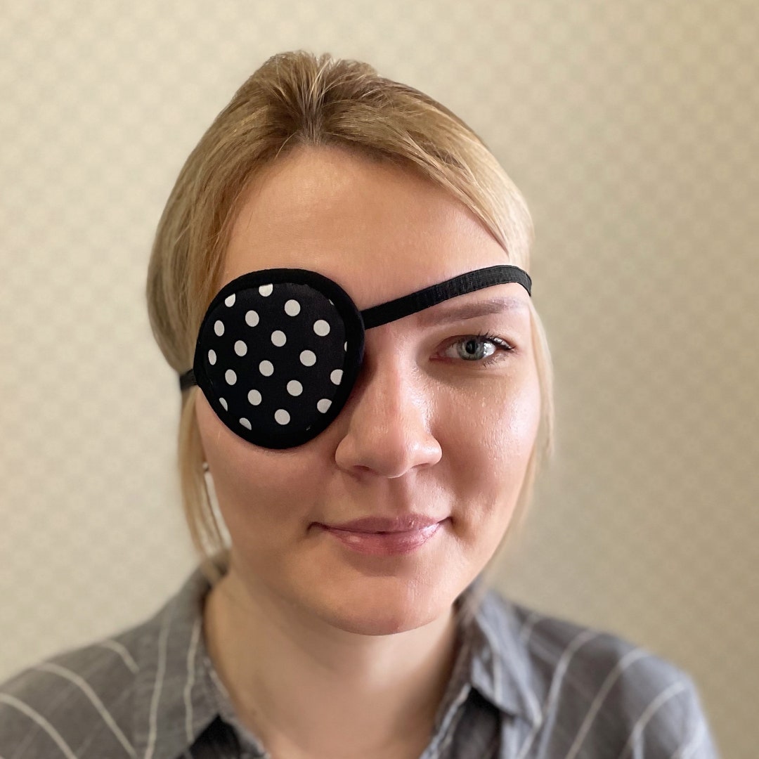 Handmade Cotton Eye Patch: Adjustable Medical Eye Cover - Etsy