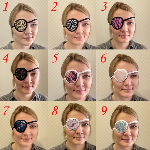 Designer Eye Patches - Etsy