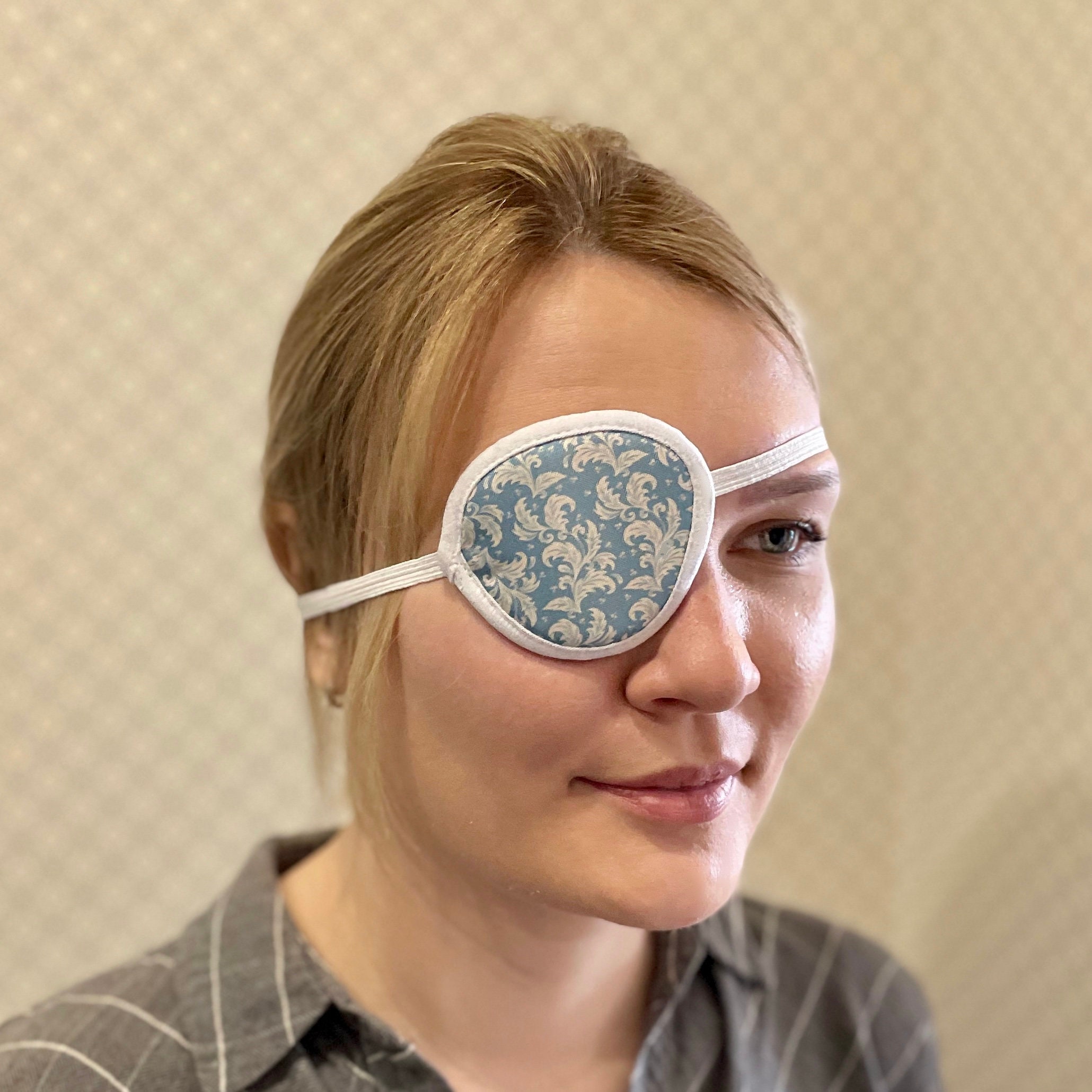Handmade Cotton Eye Patch: Adjustable Medical Eye Cover - Etsy