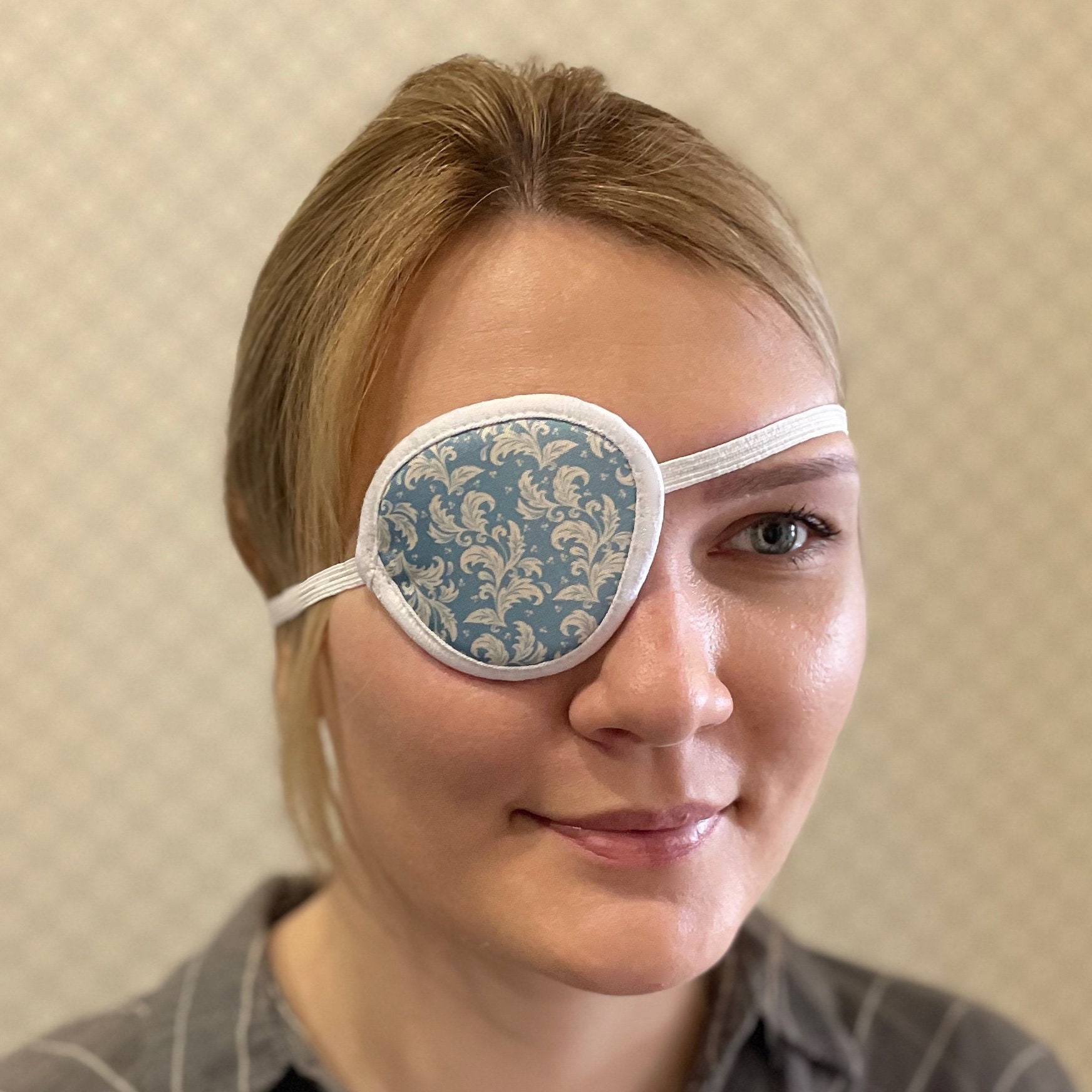 Handmade Cotton Eye Patch: Adjustable Medical Eye Cover - Etsy