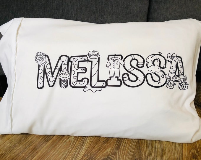 Personalized Pillowcases, Personalized Bedroom Decor - Etsy