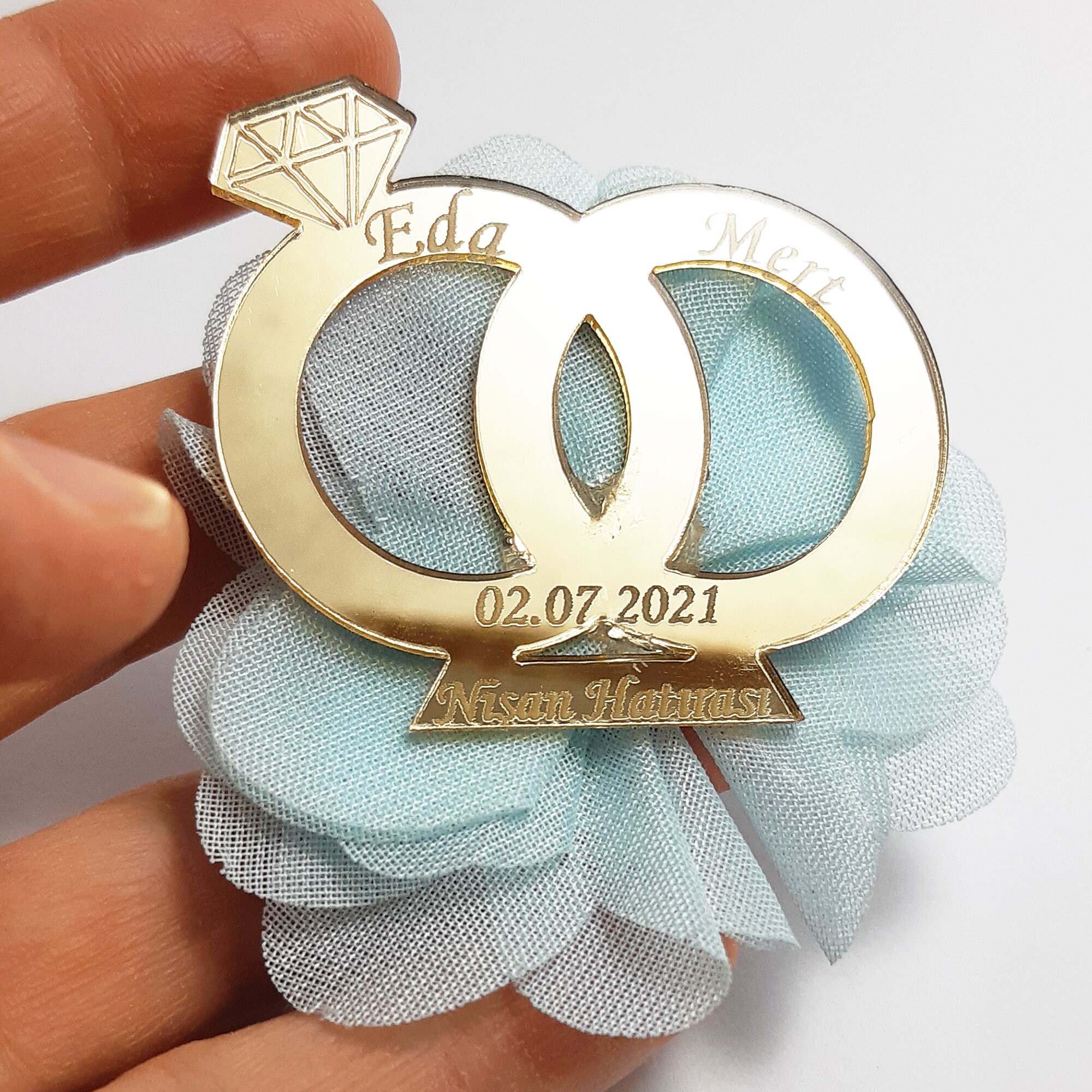 Wedding Favor Magnet Personalized Wedding Magnetwedding - Etsy