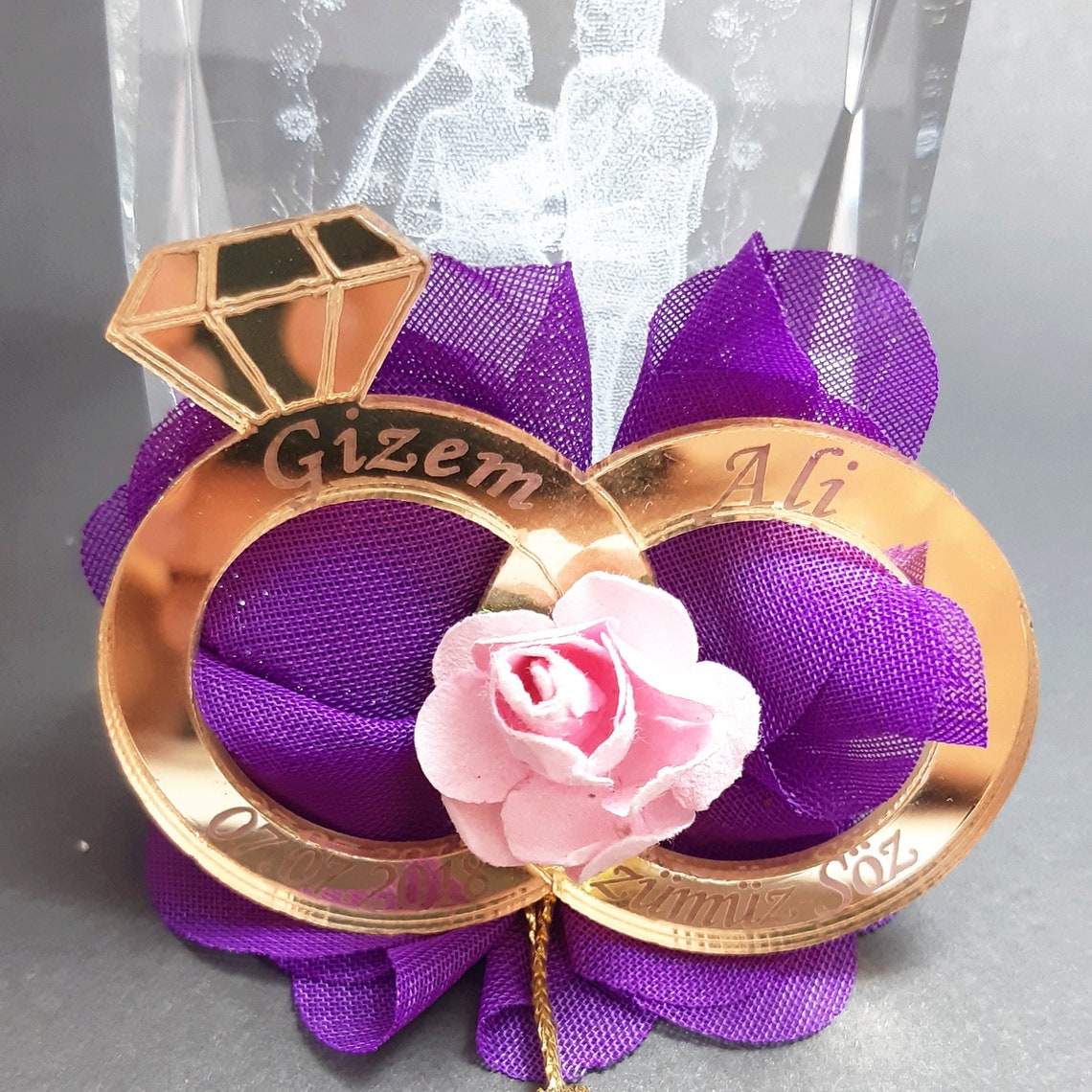 Wedding Favor Magnet Personalized Wedding Magnetwedding | Etsy