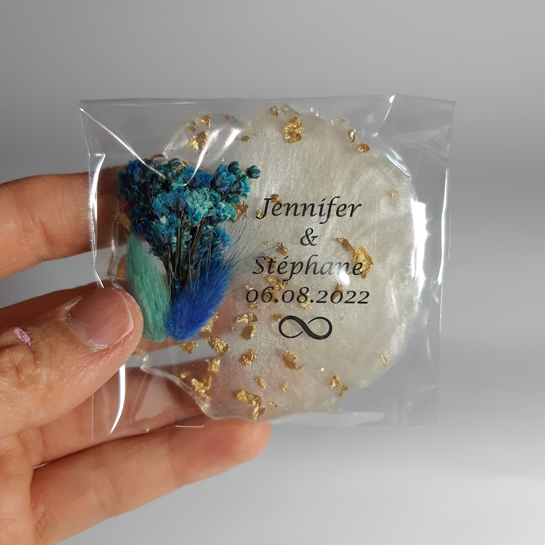 Wedding Favor Magnet, Personalized Wedding Magnet, Epoxy Magnets ...