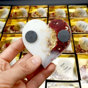 Epoxy Magnets, Rustic Wedding Favors, Wedding Favors for Guests ...